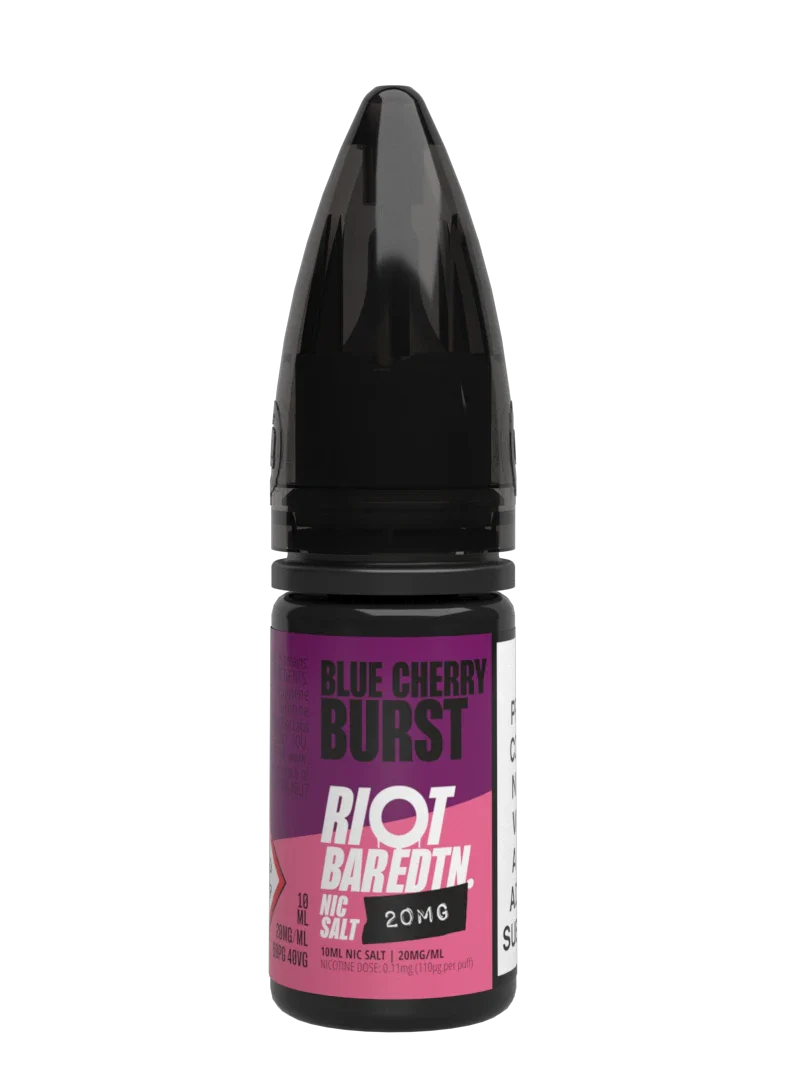 Blue Cherry Burst E-Liquid | Sweet & Icy | BAR EDTN – Riot E-Liquid